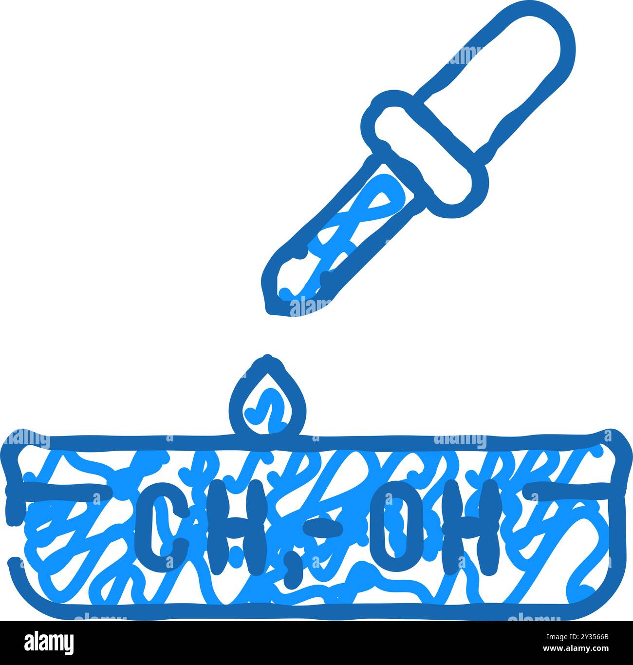 organic solvent icon doodle illustration Stock Vector Image & Art - Alamy