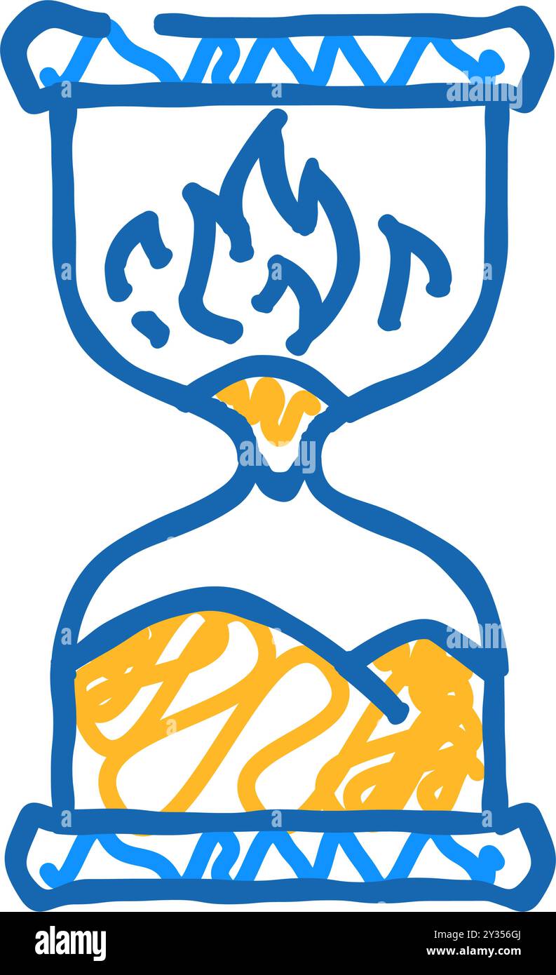 project deadline icon doodle illustration Stock Vector Image & Art - Alamy