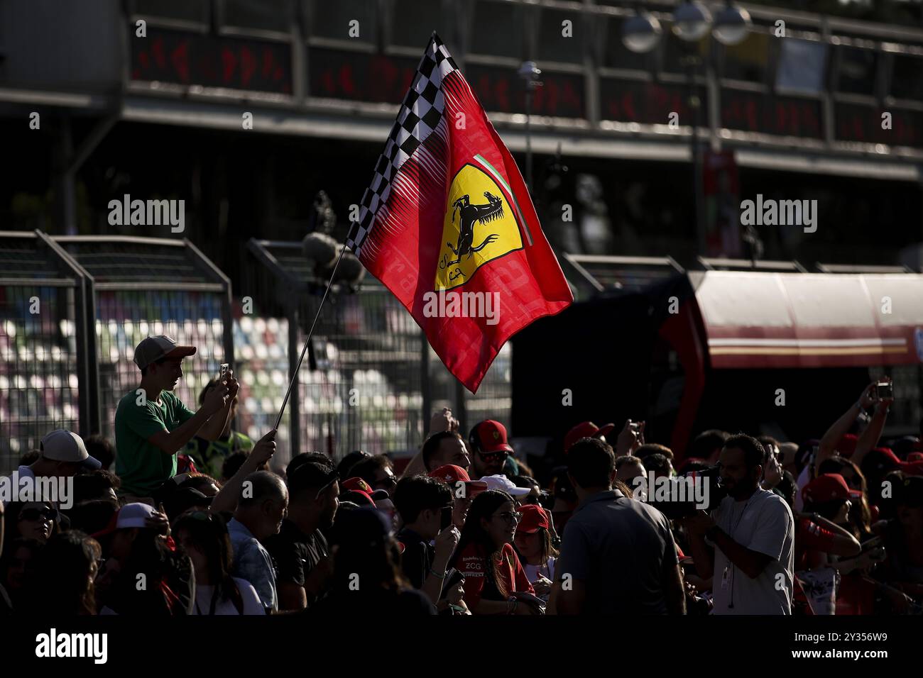 Scuderia Ferrari fans, supporters during the Formula 1 Azerbaijan Grand ...
