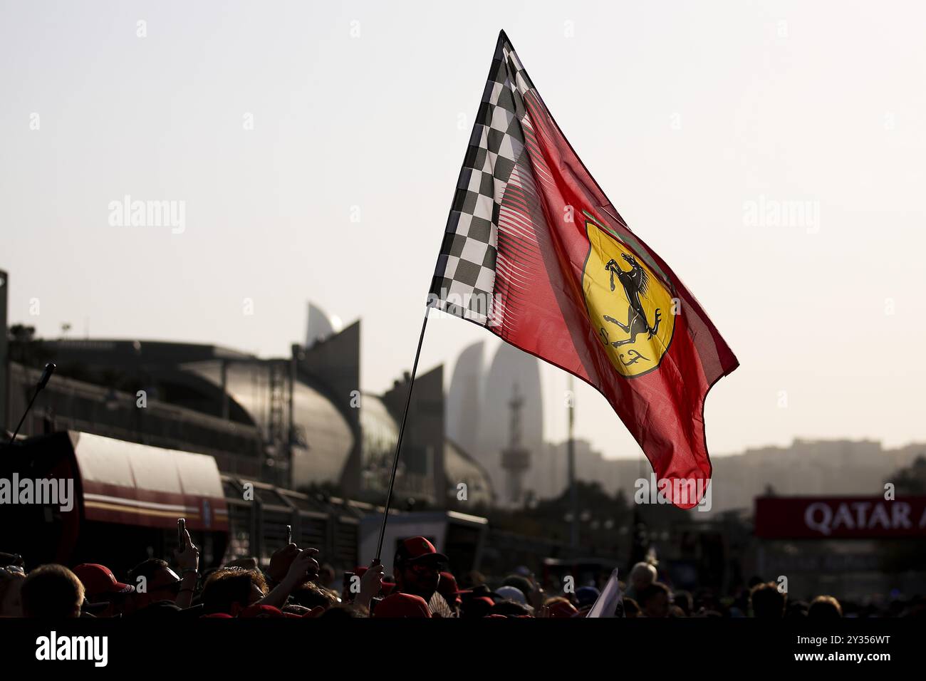 Scuderia Ferrari fans, supporters during the Formula 1 Azerbaijan Grand ...