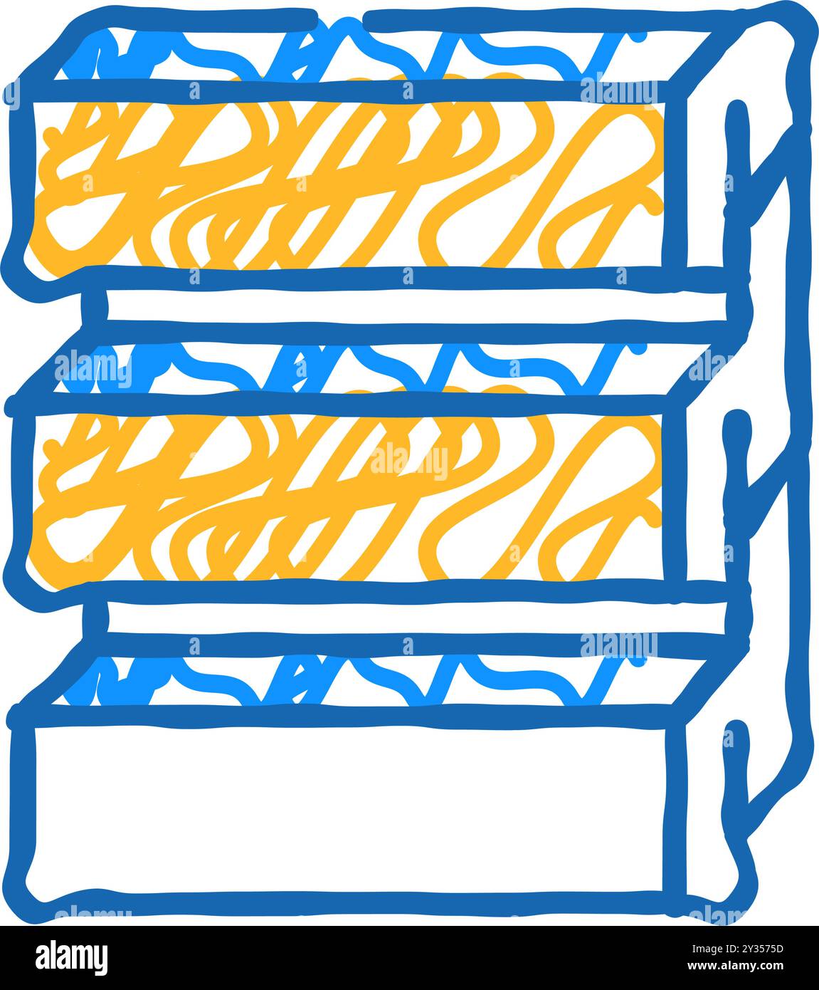 siding building material icon doodle illustration Stock Vector Image ...