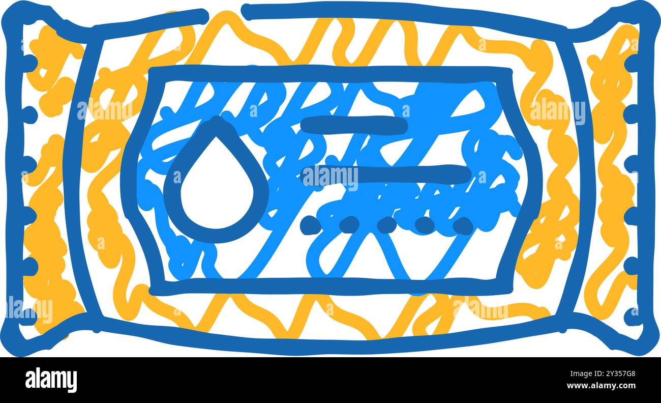 wet wipes icon doodle illustration Stock Vector Image & Art - Alamy