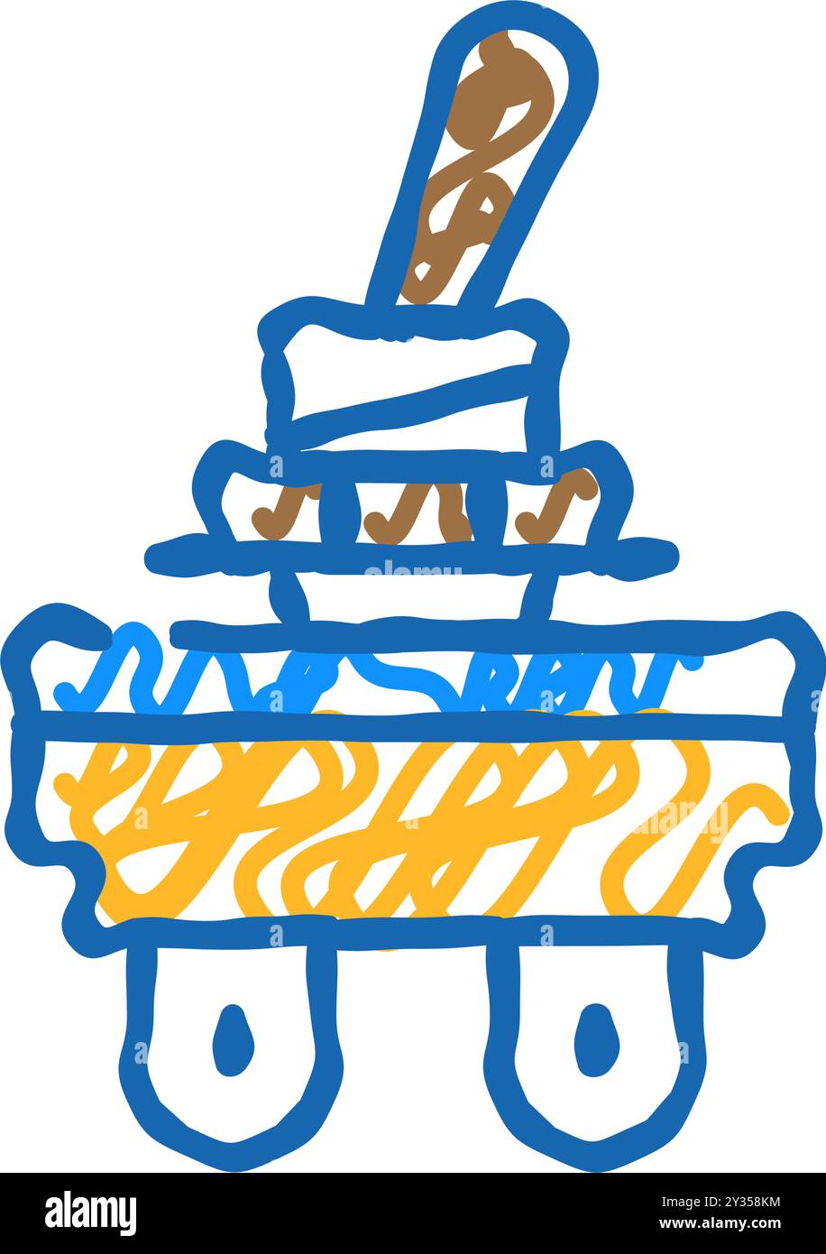 toggle switch icon doodle illustration Stock Vector Image & Art - Alamy