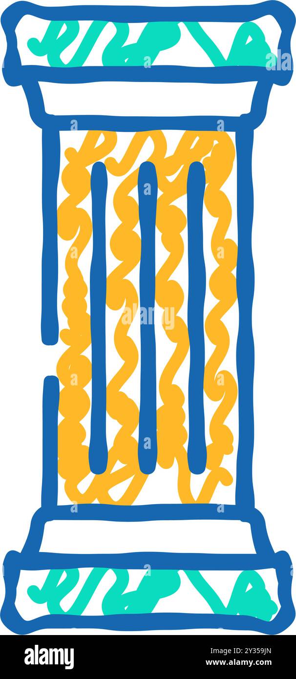 Wooden posts in sand Stock Vector Images - Alamy