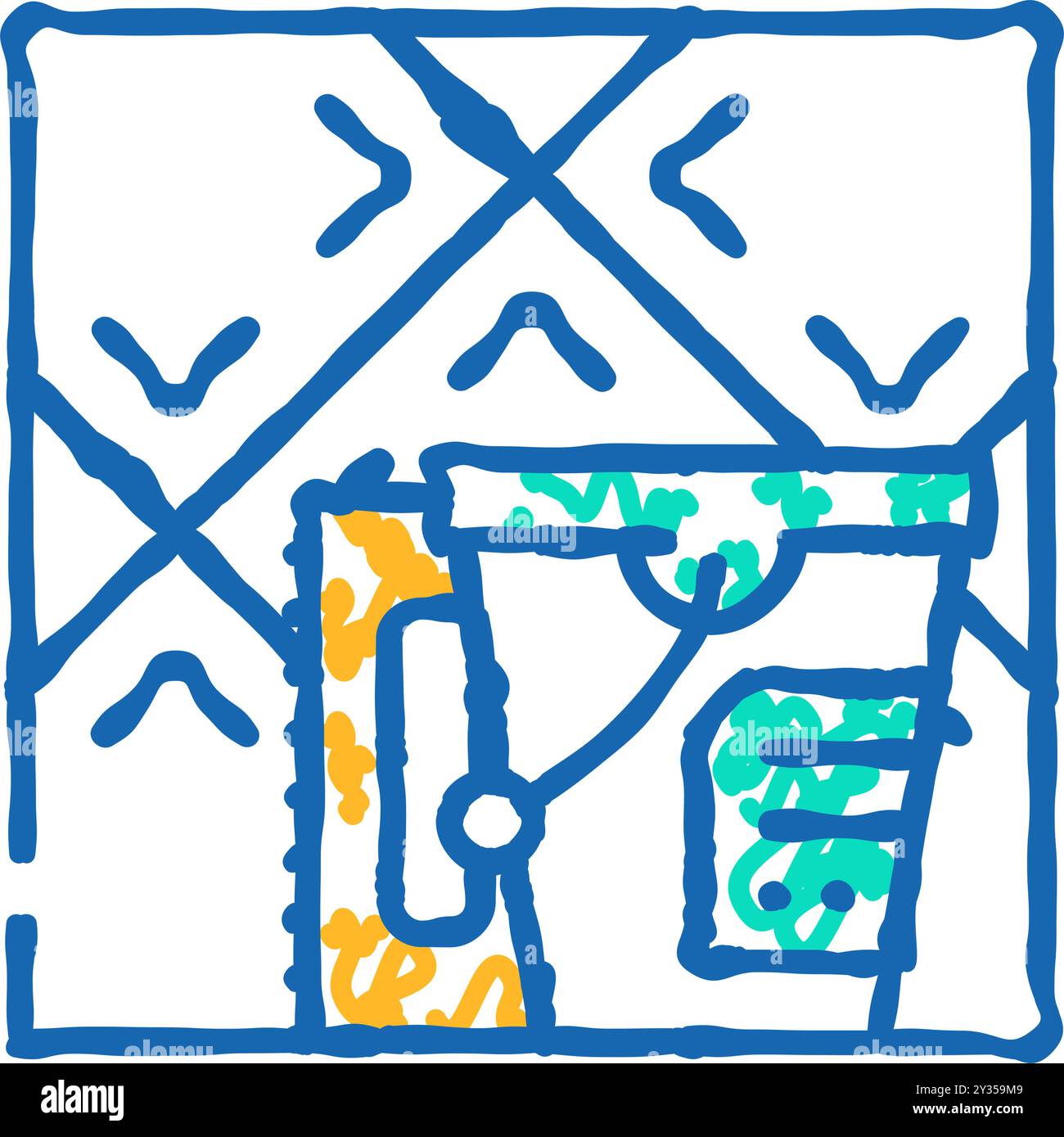 Installation plywood Stock Vector Images - Alamy