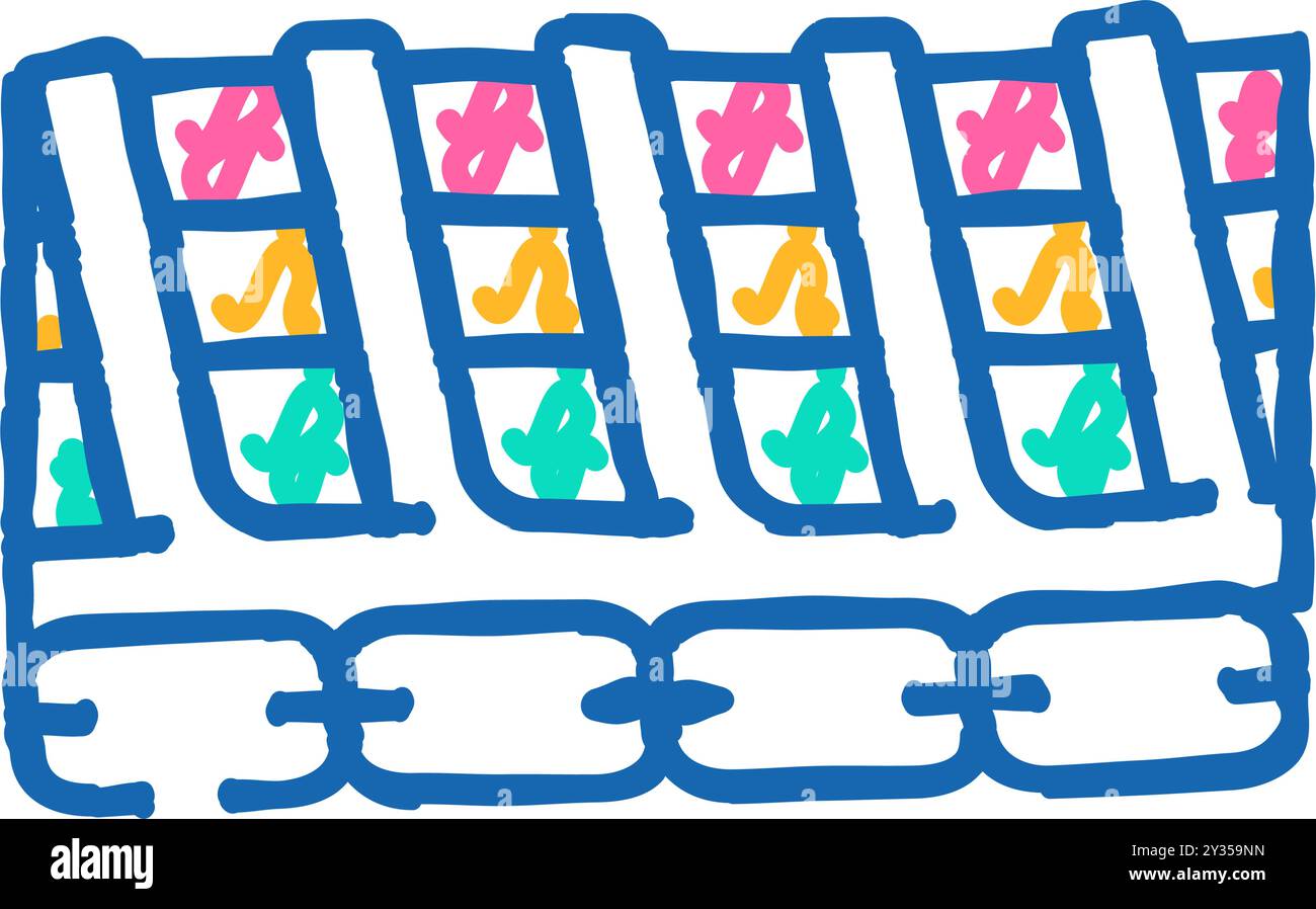 flexible cables icon doodle illustration Stock Vector Image & Art - Alamy