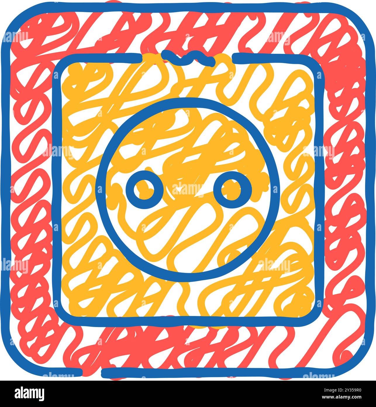 ac power icon doodle illustration Stock Vector Image & Art - Alamy