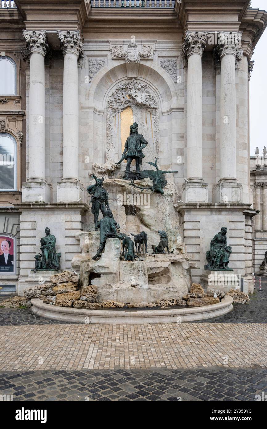 King matthias and his hunting party hi-res stock photography and images ...