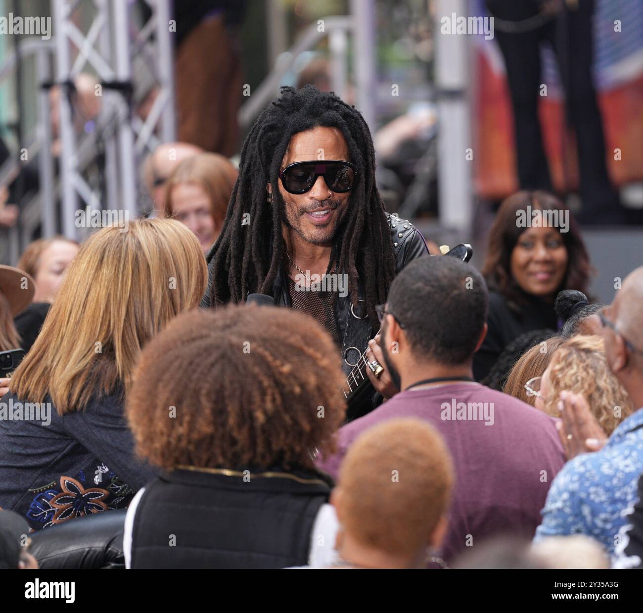 New York, New York, USA. 12th Sep, 2024. (NEW) Lenny Kravitz Rocks the ...