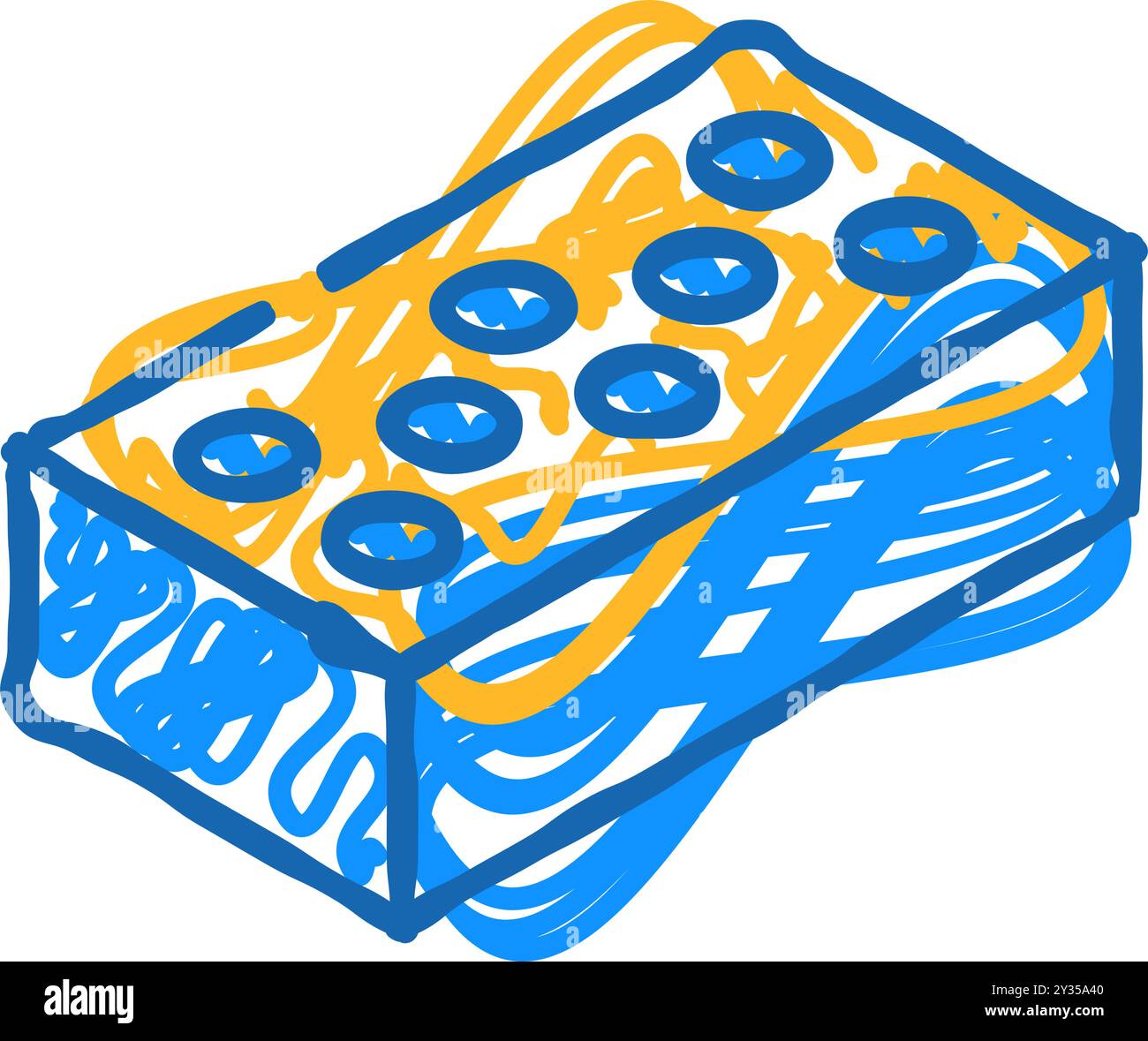 silicate brick icon doodle illustration Stock Vector Image & Art - Alamy