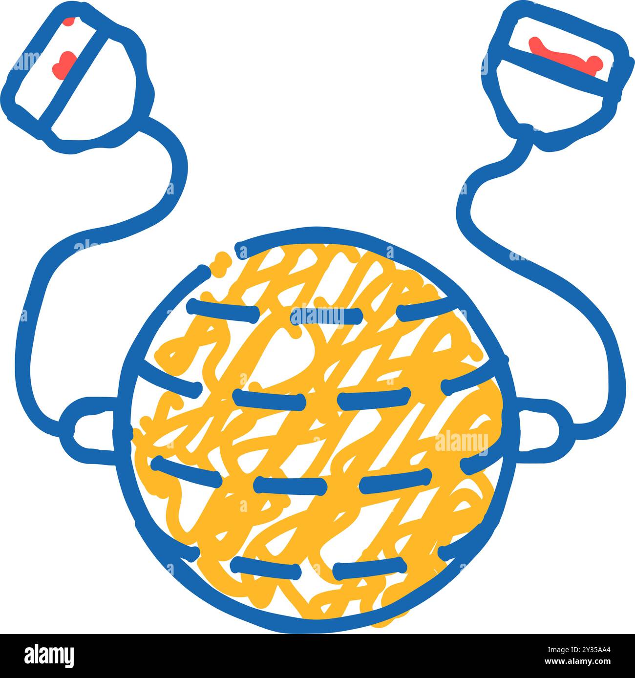 ball for training icon doodle illustration Stock Vector Image & Art - Alamy