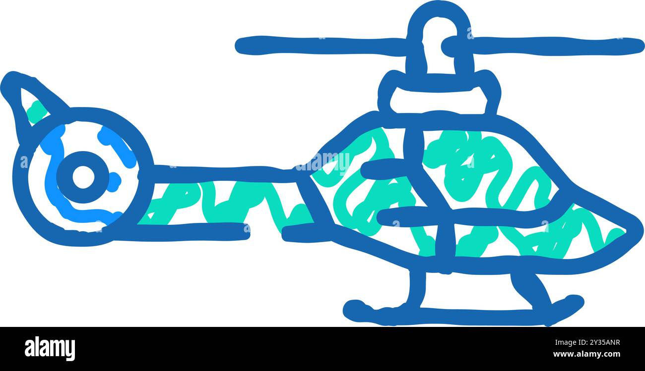 Helicopter carrying car Stock Vector Images - Alamy