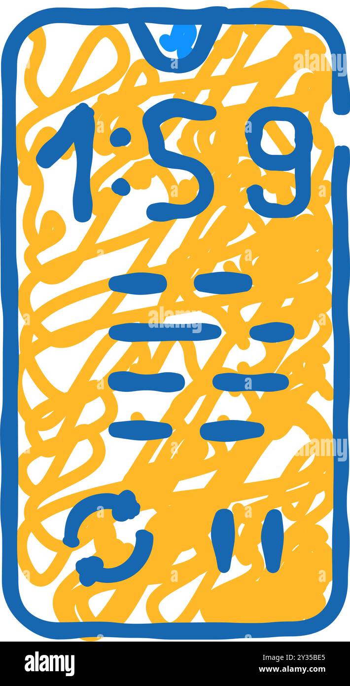 cycles training icon doodle illustration Stock Vector Image & Art - Alamy