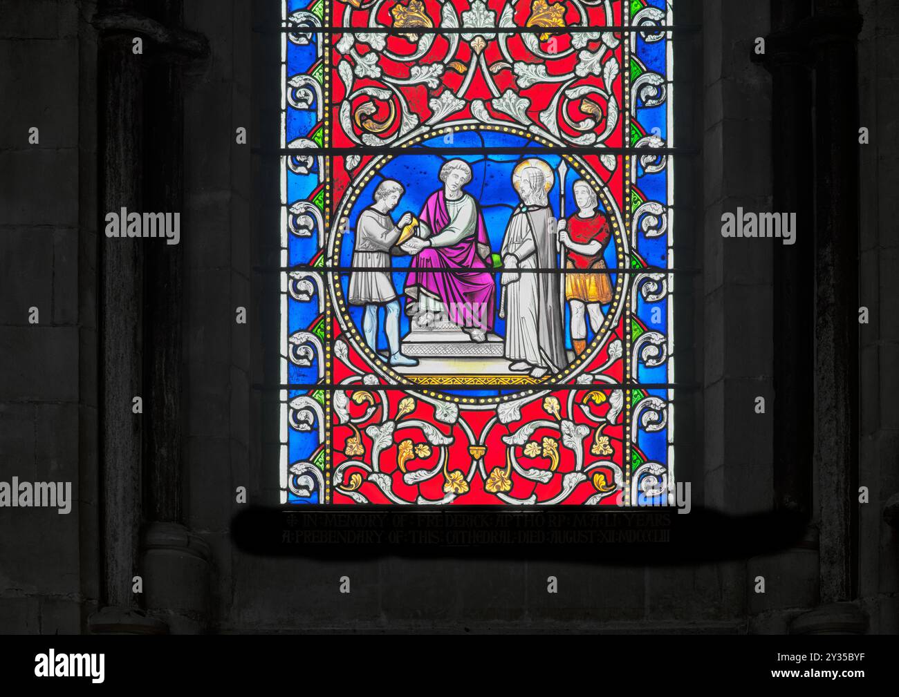 Roman Governor Pontius Pilate washes his hands after condemning Jesus ...