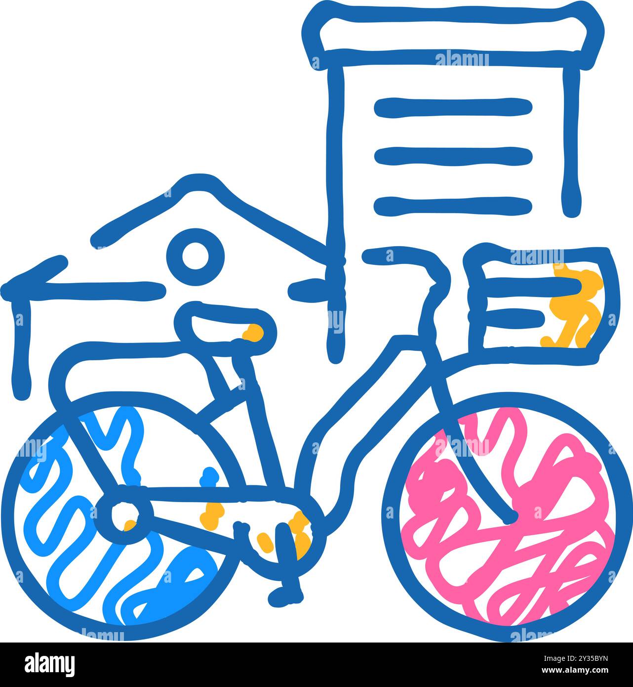 Sportive child riding bike Cut Out Stock Images & Pictures - Alamy