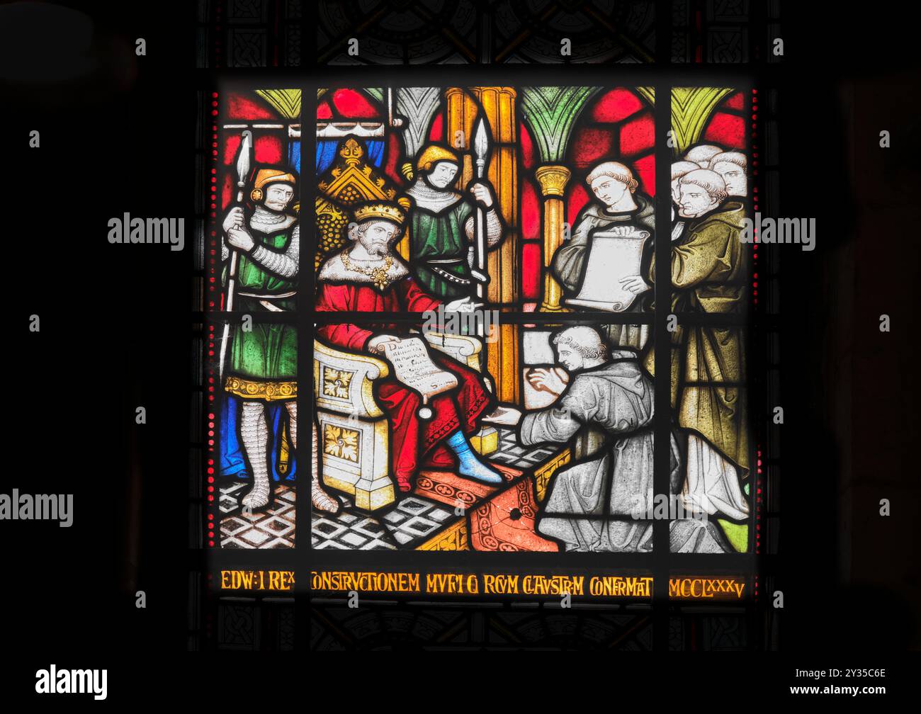 In 1285, King Edward I approves construction of a wall around the ...