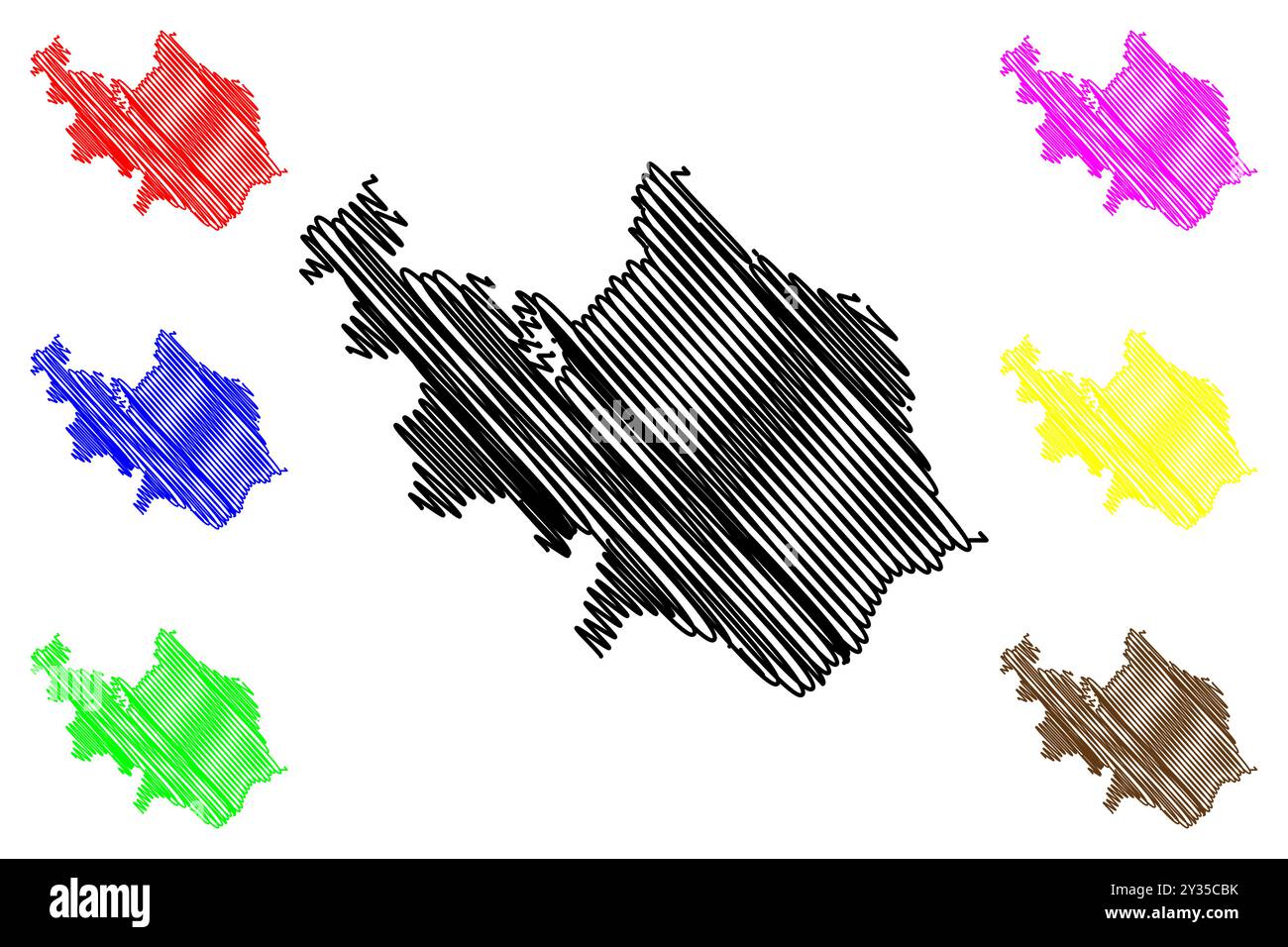 Bundaberg Region (Commonwealth of Australia, Queensland state) map ...