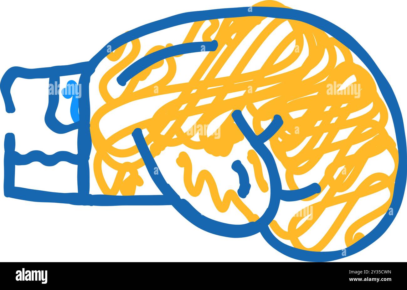 boxing sport icon doodle illustration Stock Vector Image & Art - Alamy