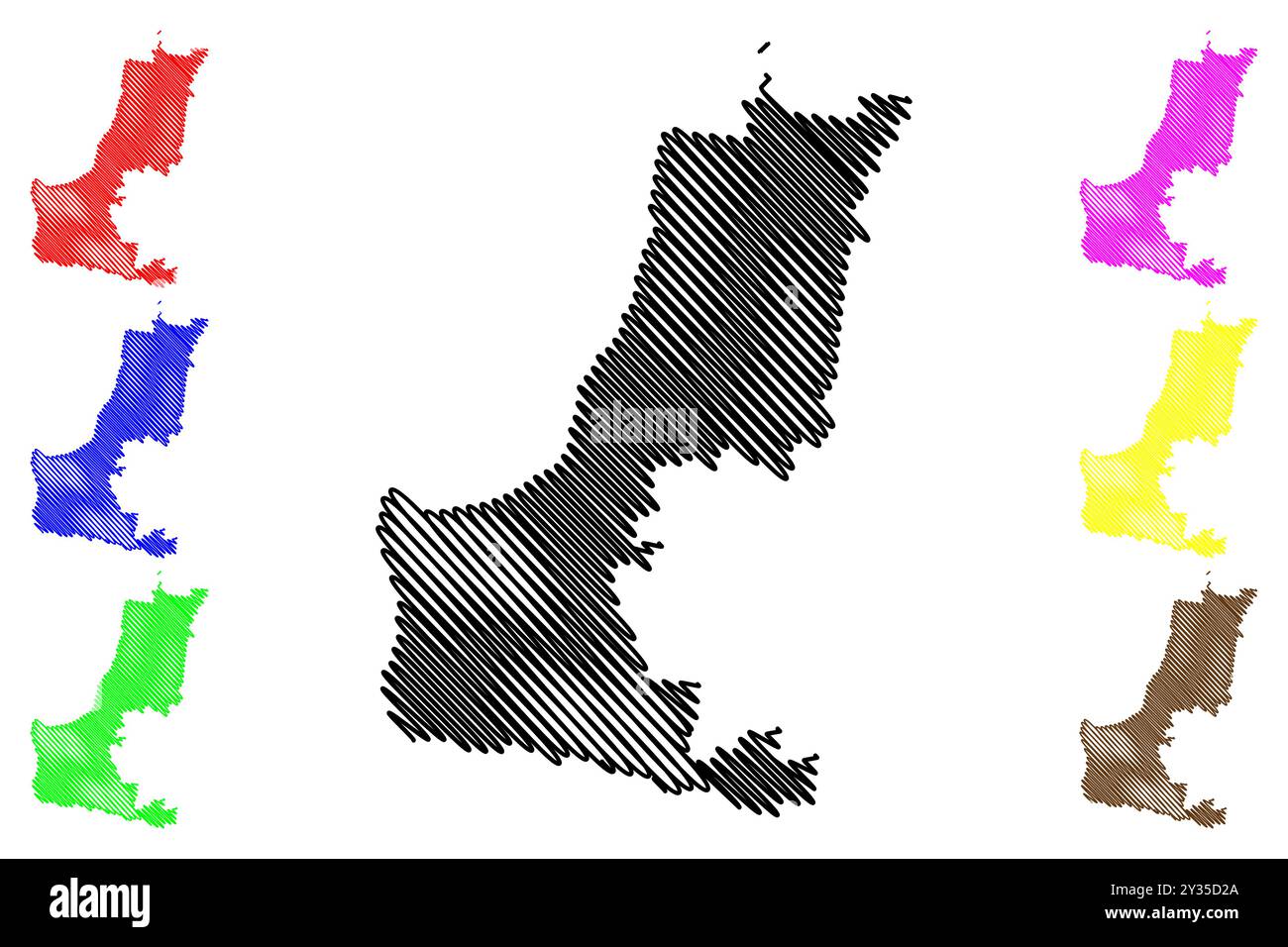 Shire of Carpentaria (Commonwealth of Australia, Queensland state) map ...