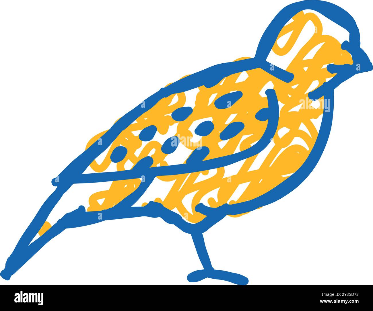 sparrow bird icon doodle illustration Stock Vector Image & Art - Alamy