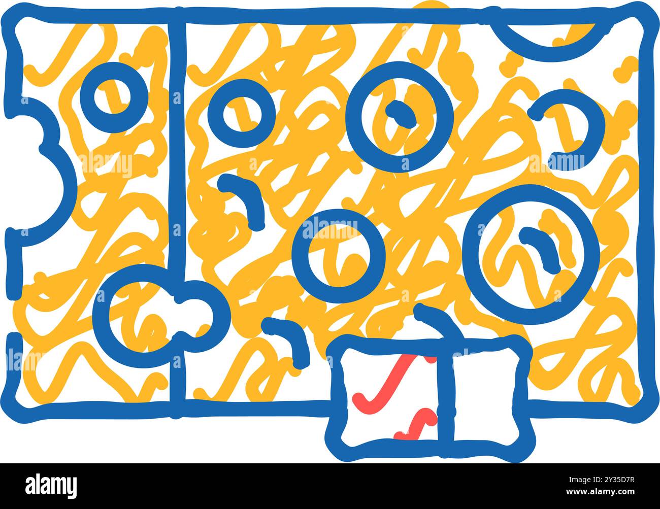 swiss cheese icon doodle illustration Stock Vector Image & Art - Alamy