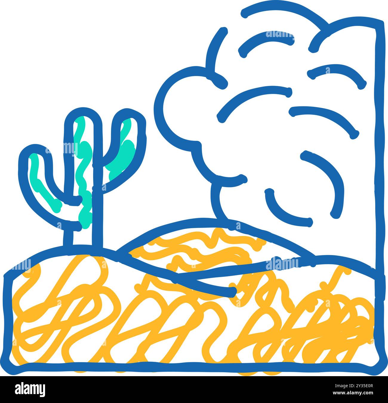 sand egypt desert icon doodle illustration Stock Vector Image & Art - Alamy