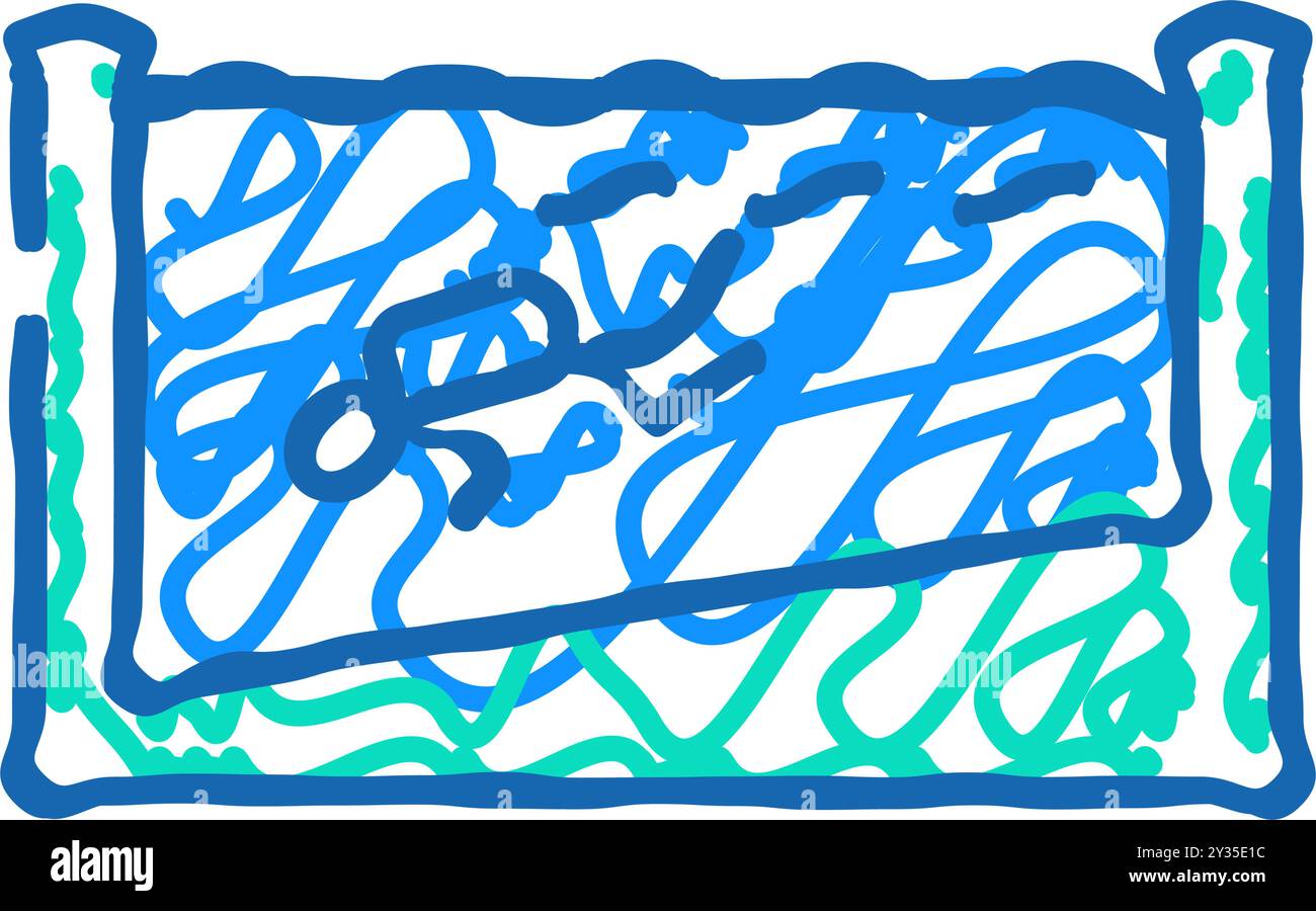 training in the pool icon doodle illustration Stock Vector Image & Art ...