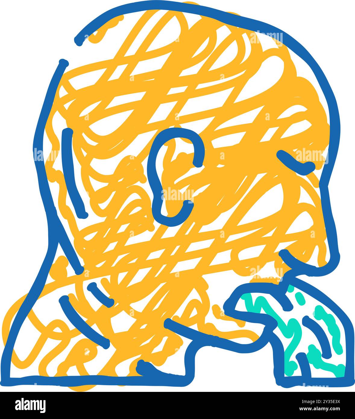 vomit health sick icon doodle illustration Stock Vector Image & Art - Alamy