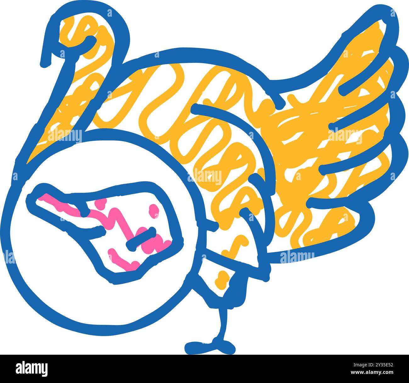 Chicken pork rabbit turkey meat Cut Out Stock Images & Pictures - Alamy