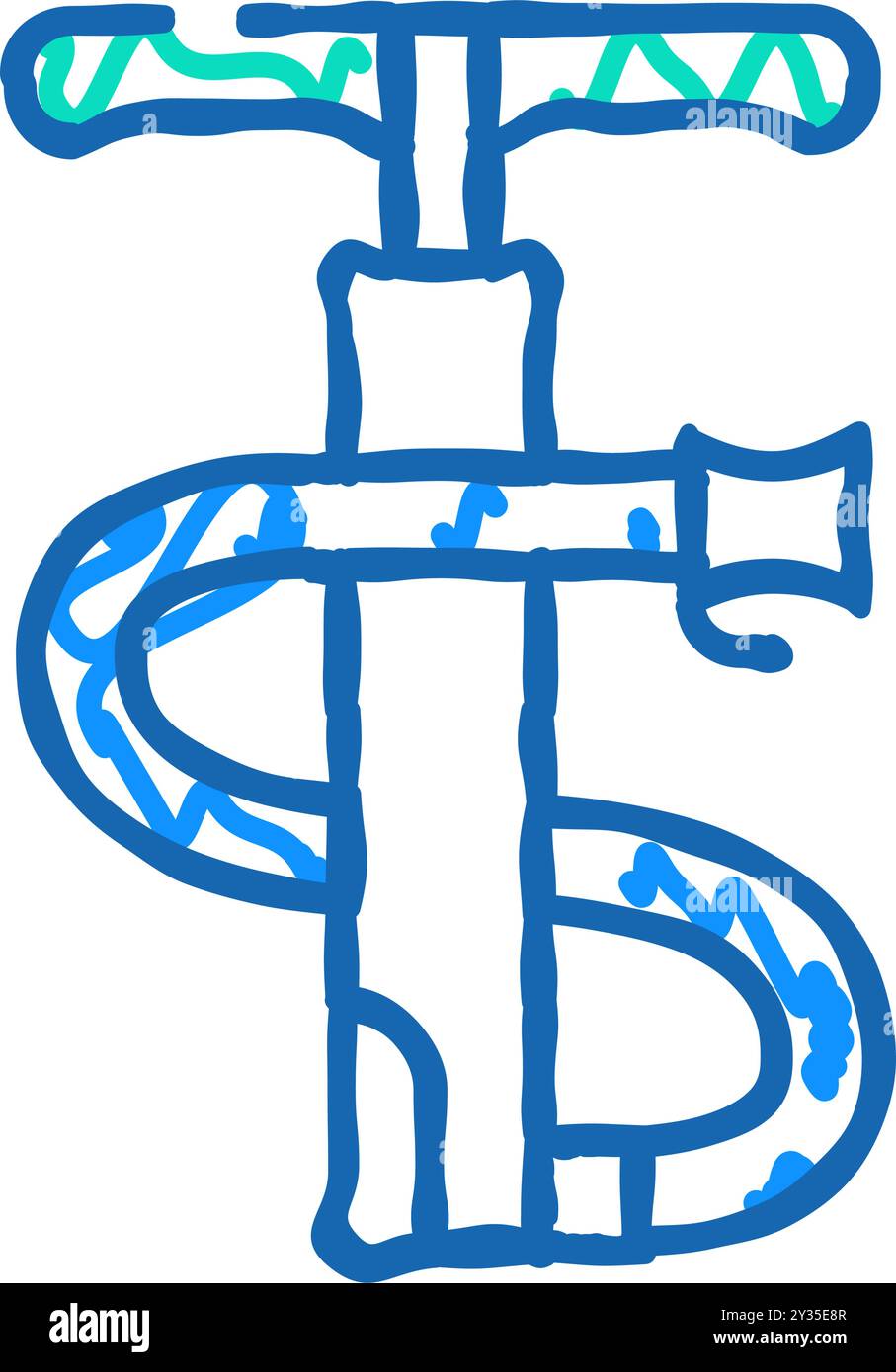 pump tool icon doodle illustration Stock Vector Image & Art - Alamy