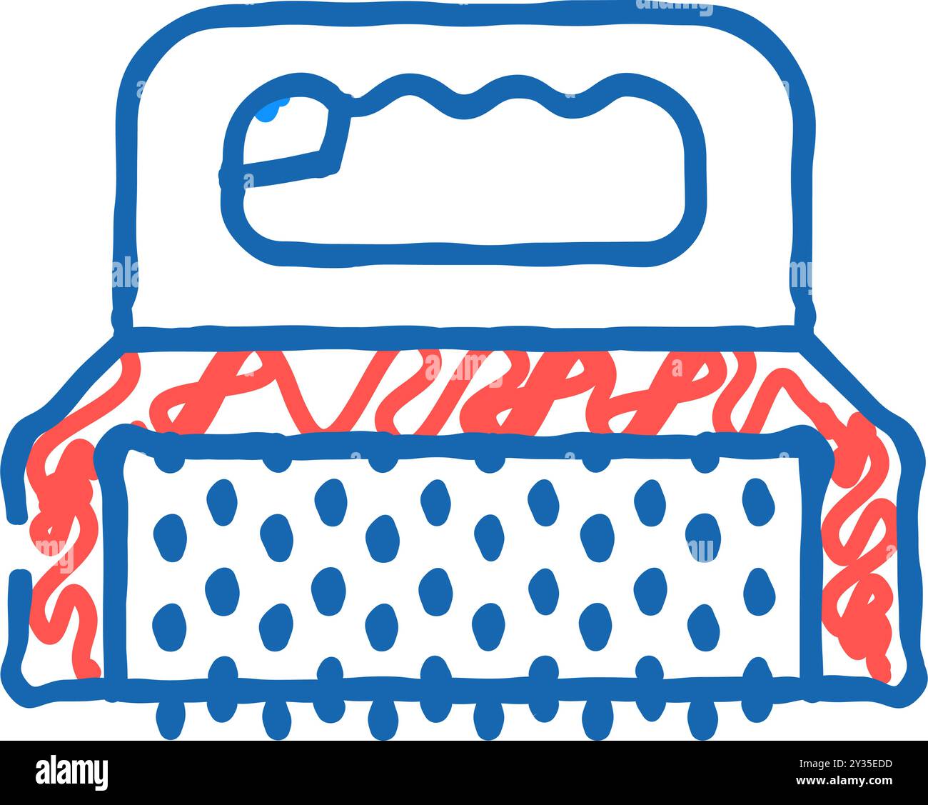 manual skinning machine icon doodle illustration Stock Vector Image ...