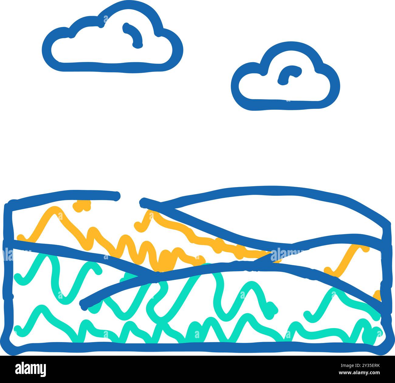 sahara desert icon doodle illustration Stock Vector Image & Art - Alamy