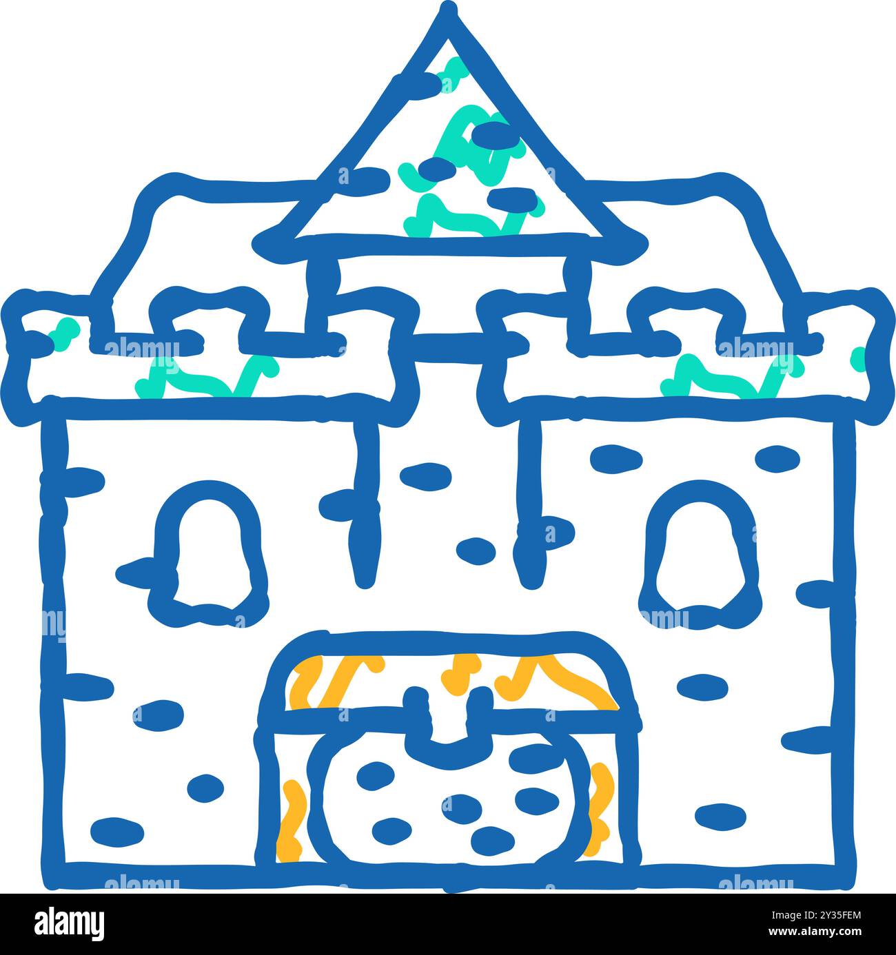 Finding treasure underwater Stock Vector Images - Alamy