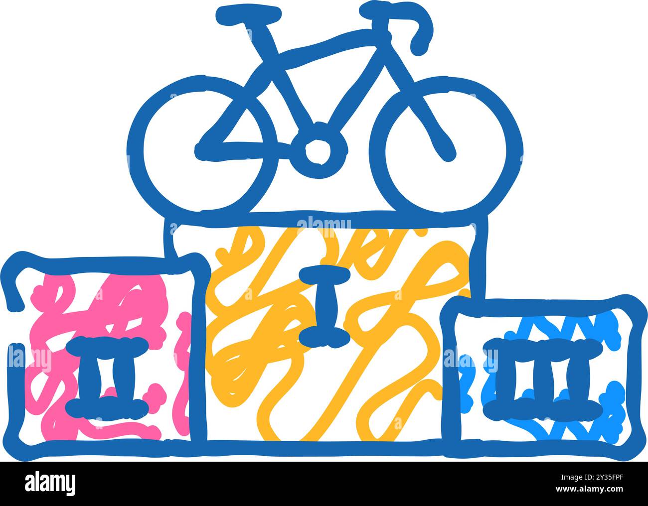 Child riding tricycle with helmet Stock Vector Images - Alamy