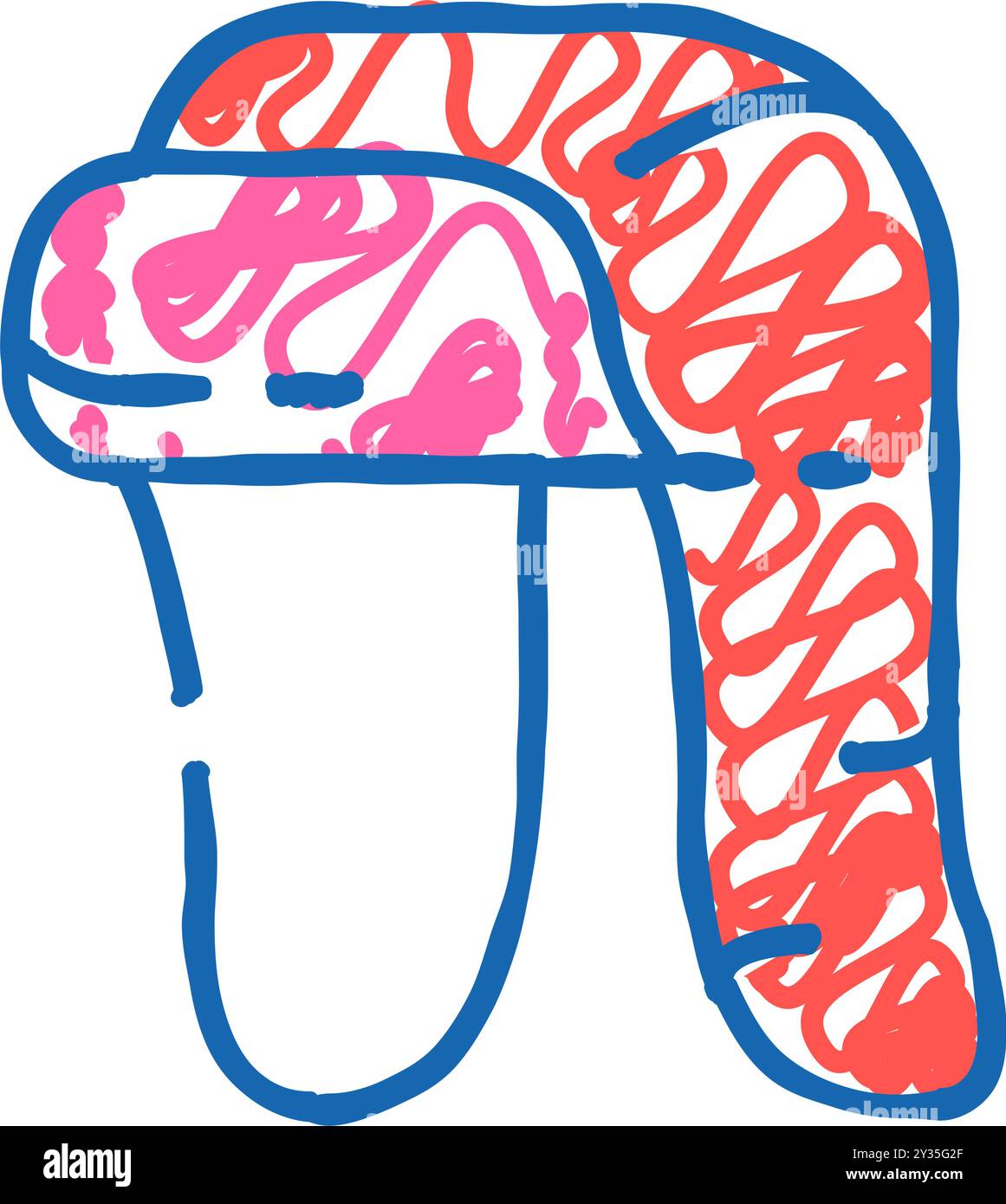 Ushanka traditional winter hat Cut Out Stock Images & Pictures - Alamy