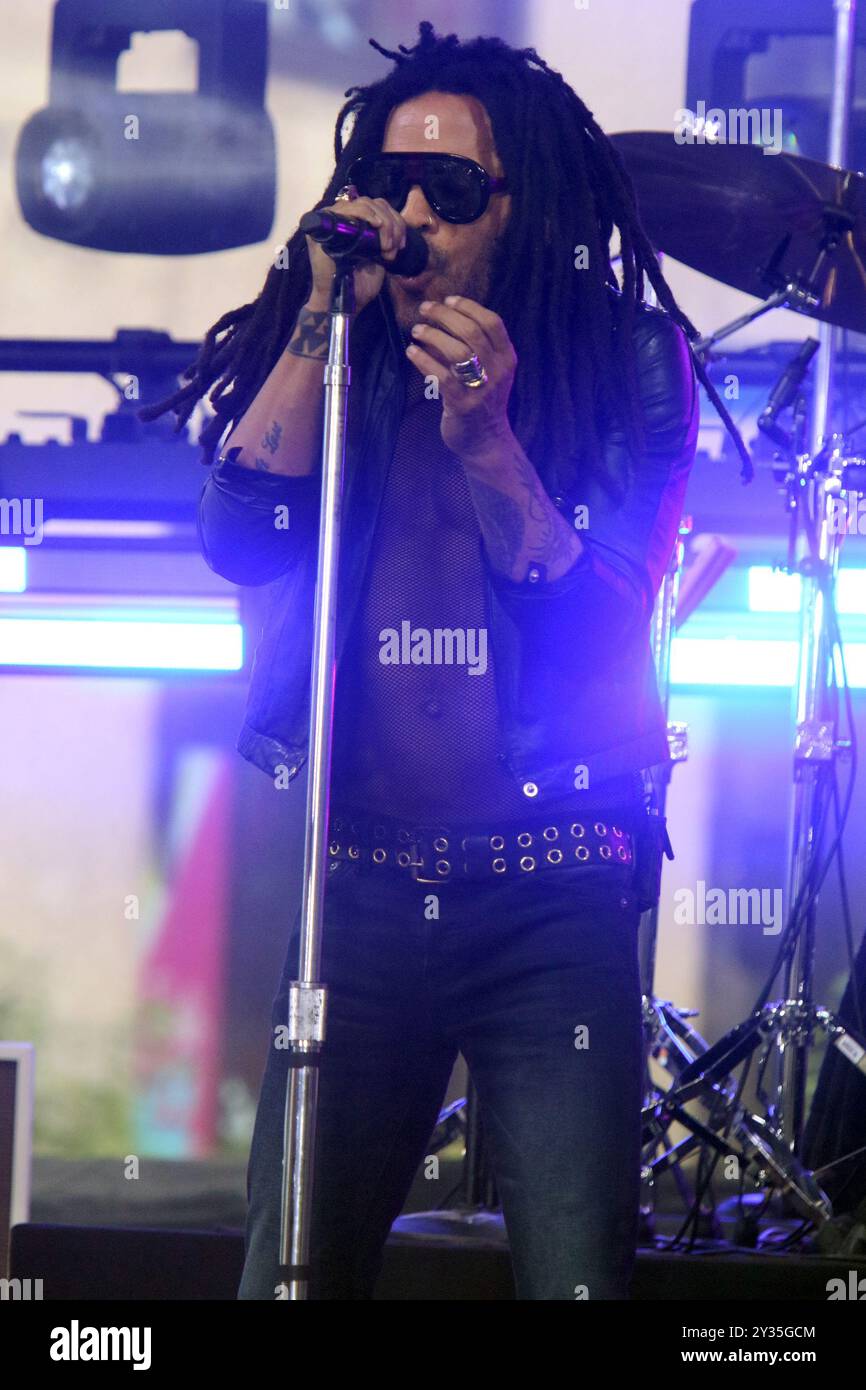 New York, NY, USA. 12th Sep, 2024. Lenny Kravitz performs on Today's ...