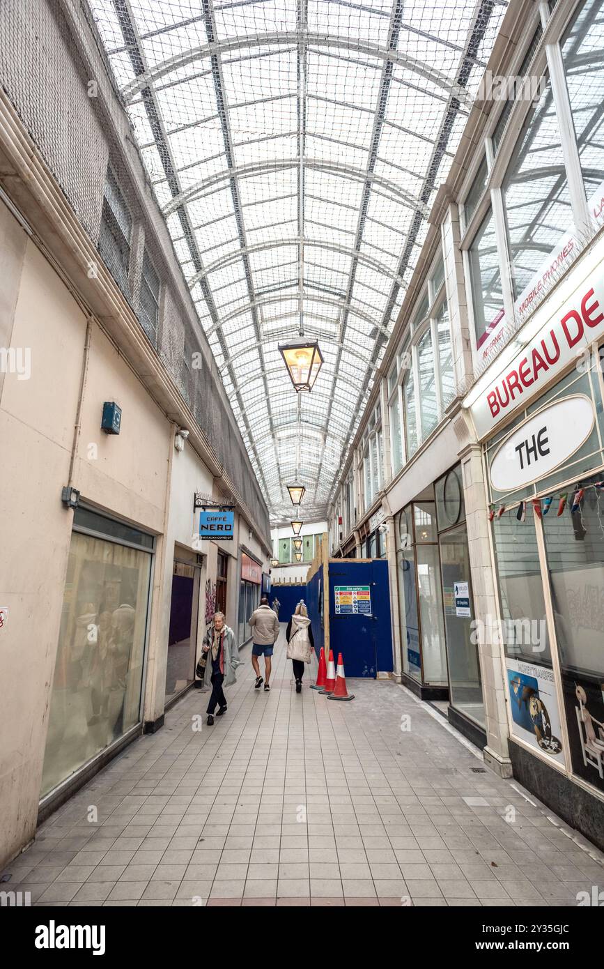 Brighton, September 10th 2024: Imperial Arcade in the city centre Stock ...