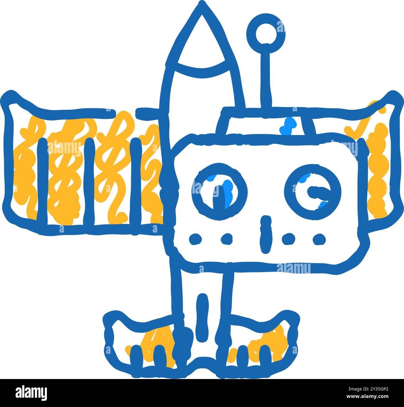 Simulation rocket Stock Vector Images - Alamy