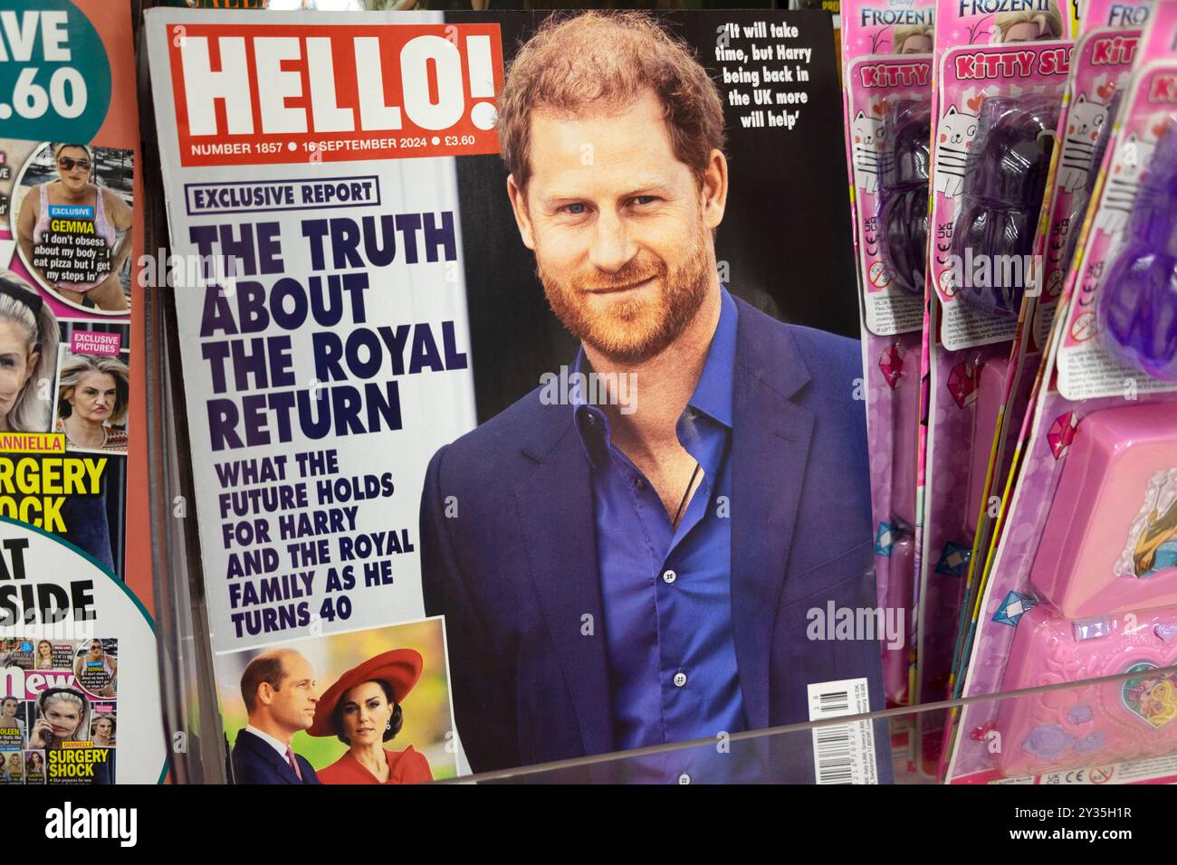 Hello! magazine front cover 'The Truth About The Royal Return' future ...