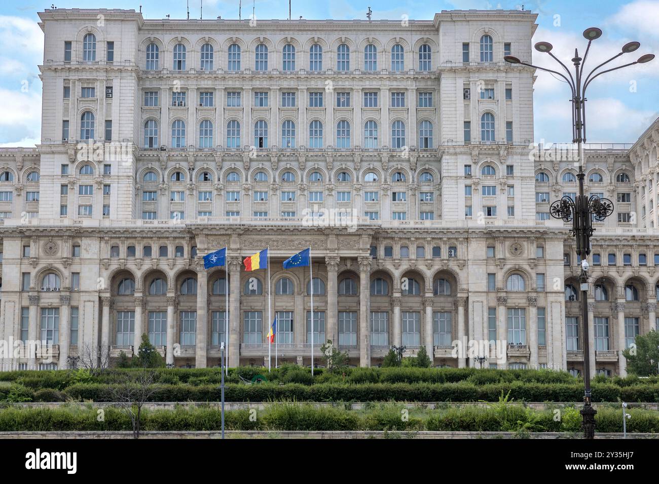 Palace of the Parliament (Romanian: Palatul Parlamentului), also known ...
