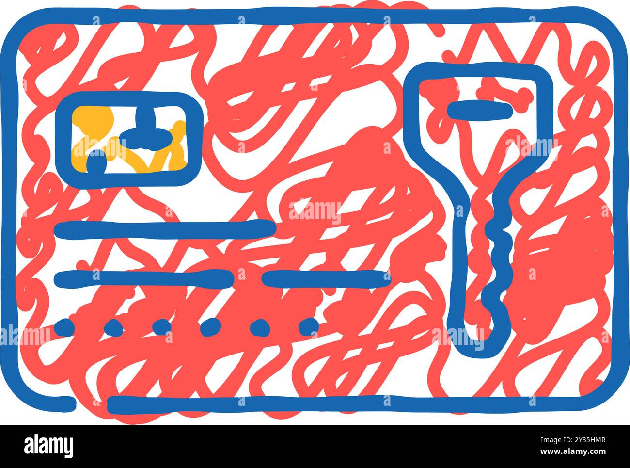 map key icon doodle illustration Stock Vector Image & Art - Alamy