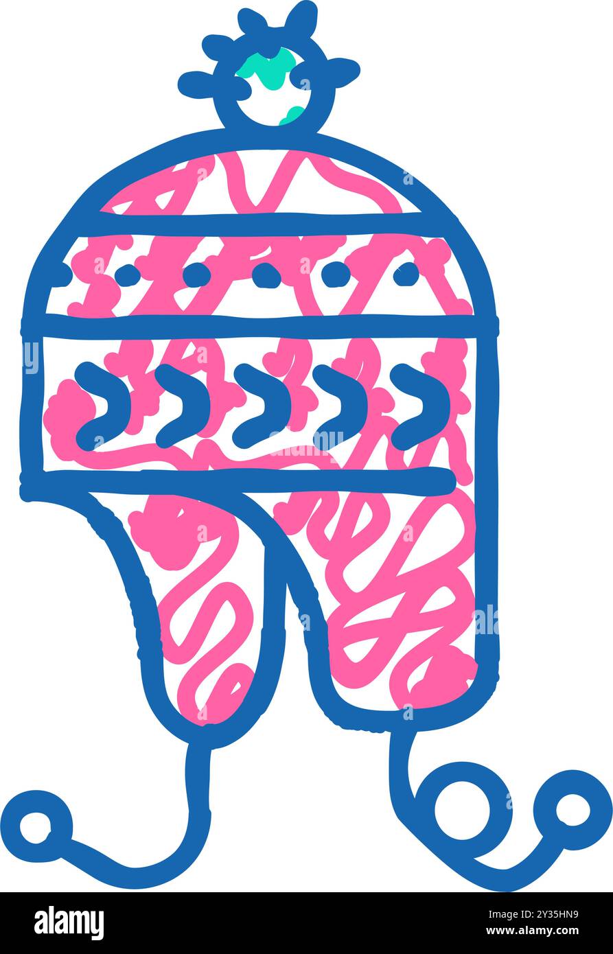 children hat icon doodle illustration Stock Vector Image & Art - Alamy