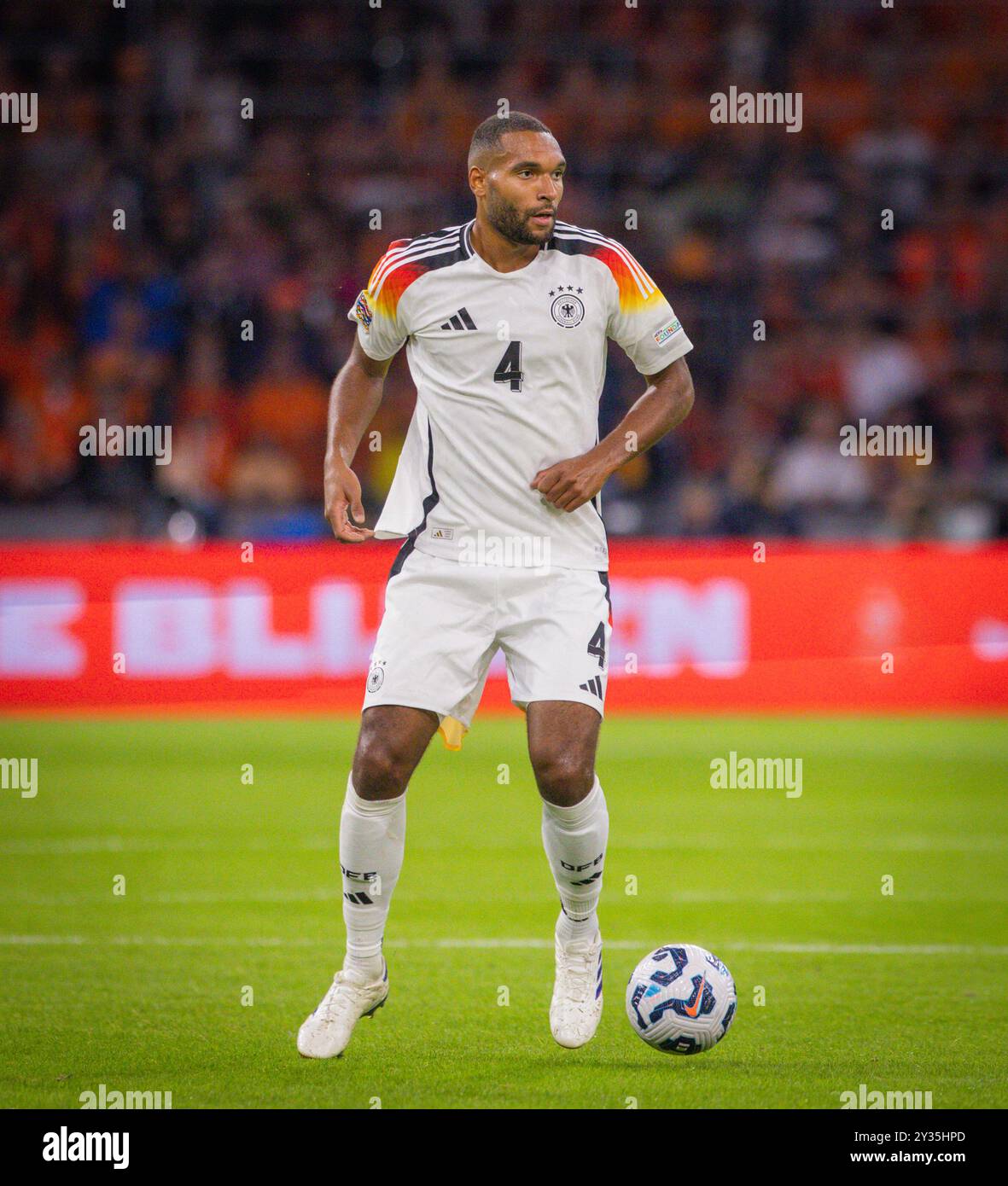 Amsterdam, Netherlands. 10th Sep 2024. Jonathan Tah (DFB) Netherlands ...