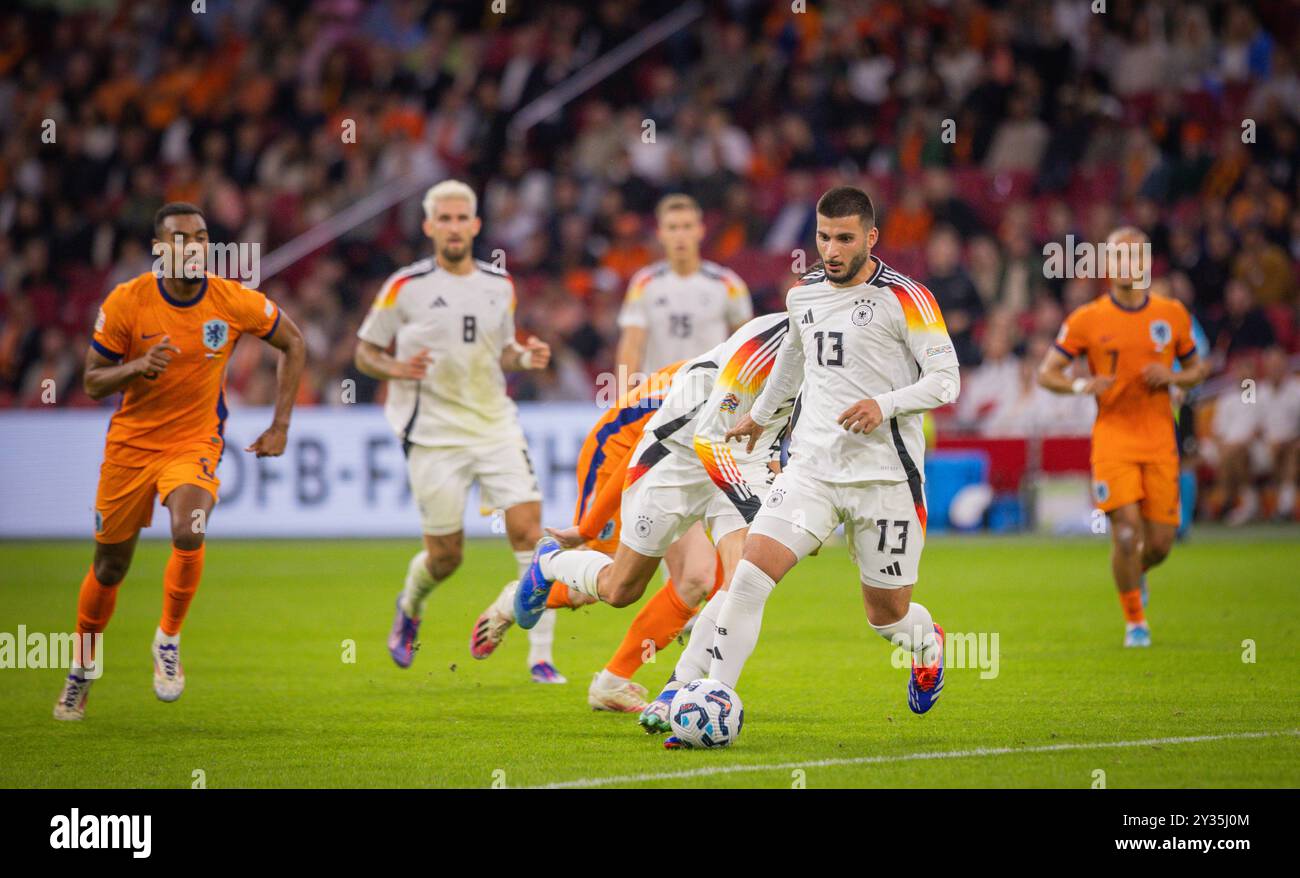 Amsterdam, Netherlands. 10th Sep 2024. Deniz Undav (DFB) Netherlands ...