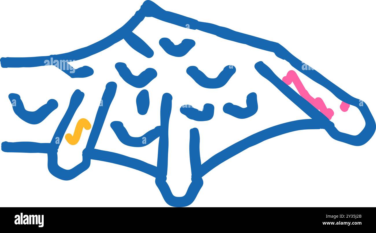 iron stone wing icon doodle illustration Stock Vector Image & Art - Alamy