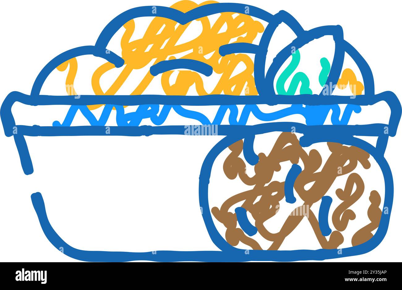 Mashed potatoes icon Cut Out Stock Images & Pictures - Alamy