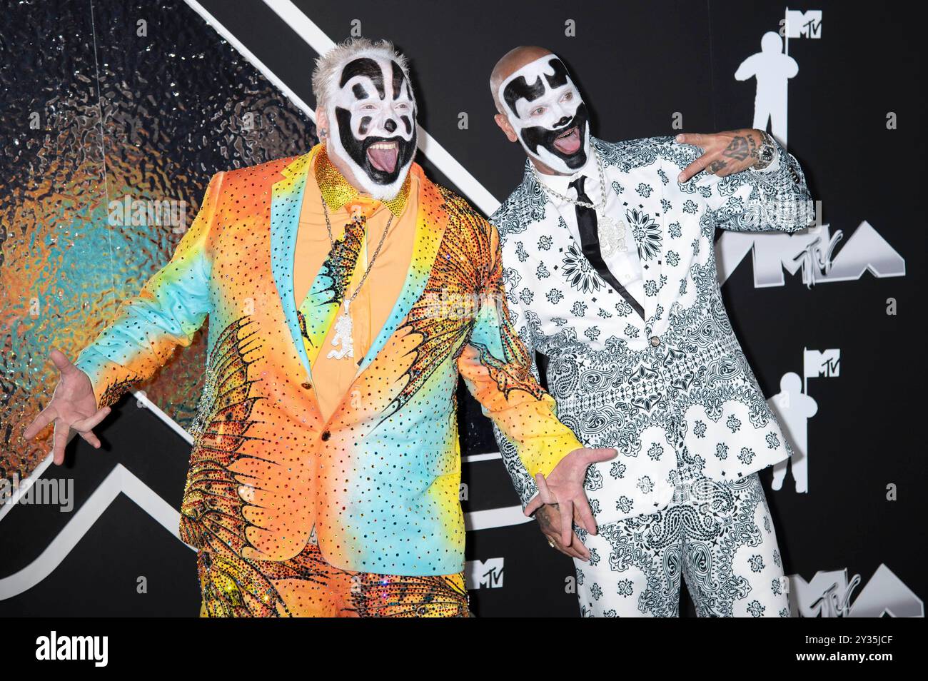 Violent J und Shaggy 2 Dope von Insane Clown Posse, bei der Verleihung ...