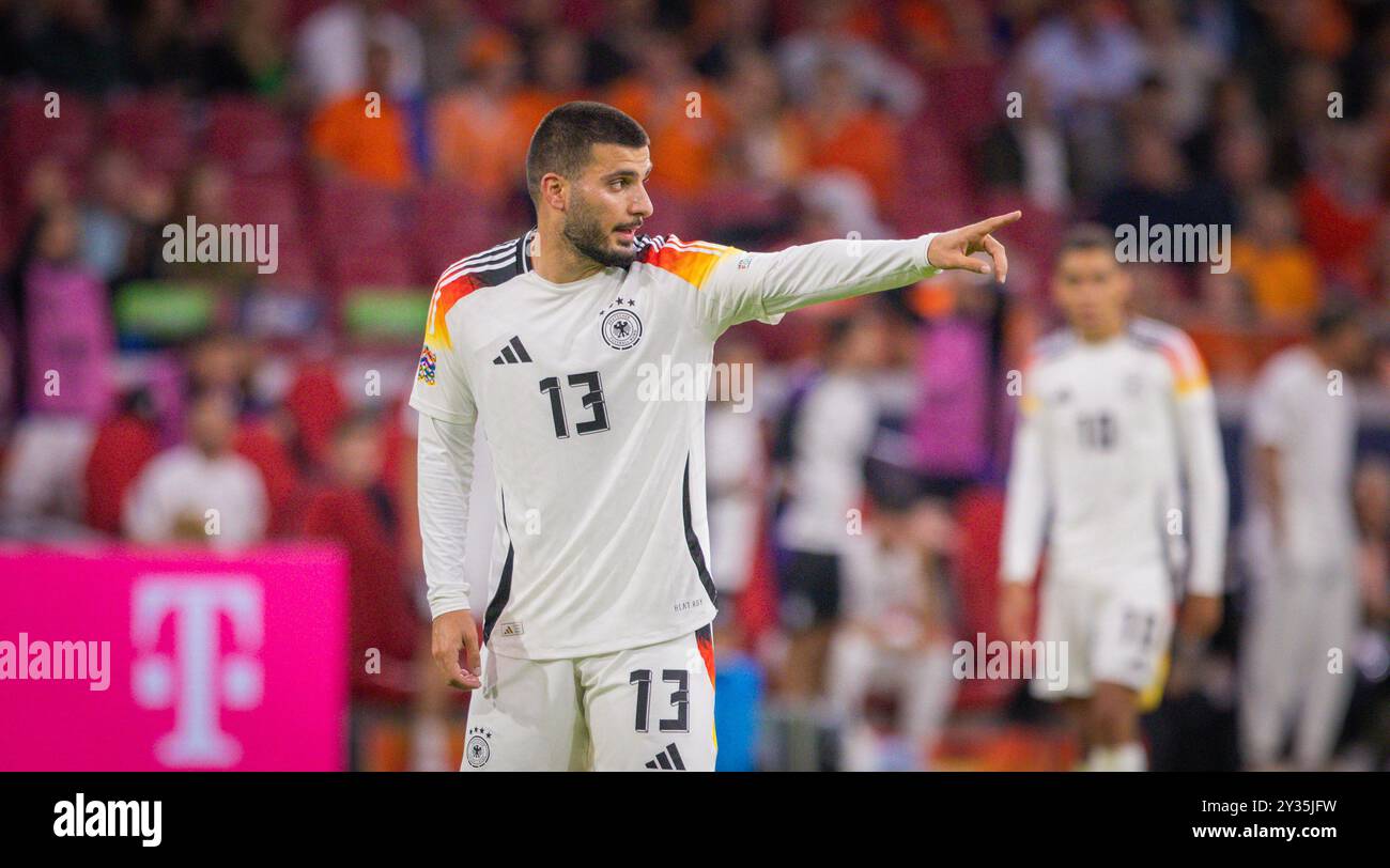 Amsterdam, Netherlands. 10th Sep 2024. Deniz Undav (DFB) Netherlands ...