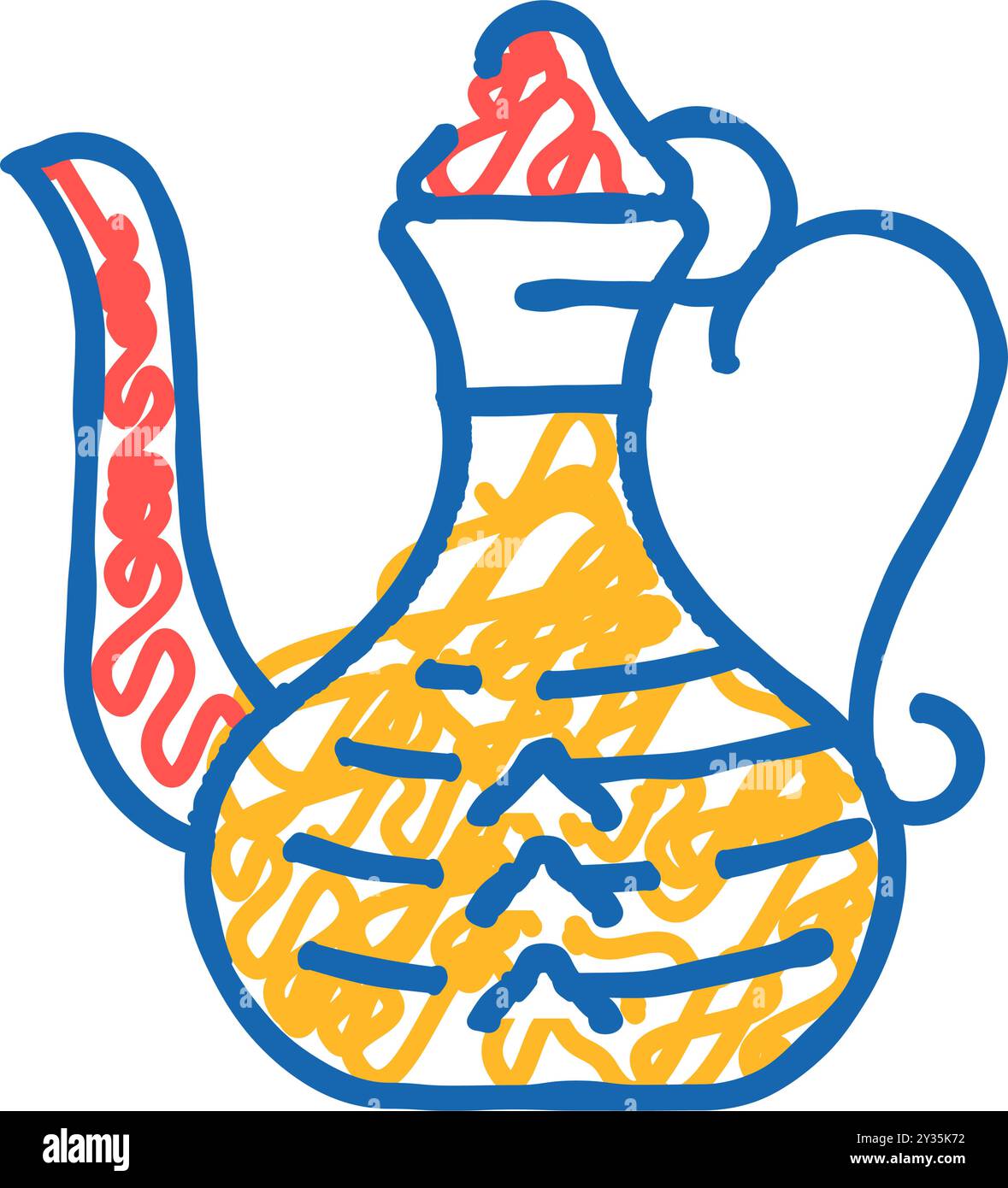 arabic jug icon doodle illustration Stock Vector Image & Art - Alamy