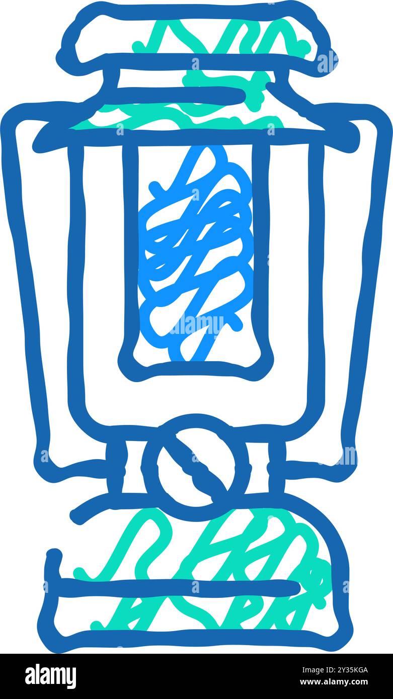 Portable outdoor lamp vintage Cut Out Stock Images & Pictures - Alamy